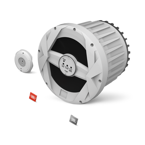 JBL Marine BassPro 10-inch Powered Subwoofer - White Gloss - MBP10—10 ...